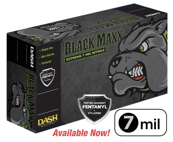 Black Maxx Extreme Nitrile Gloves | 7 mil Heavy-Duty, Fentanyl-Tested ...